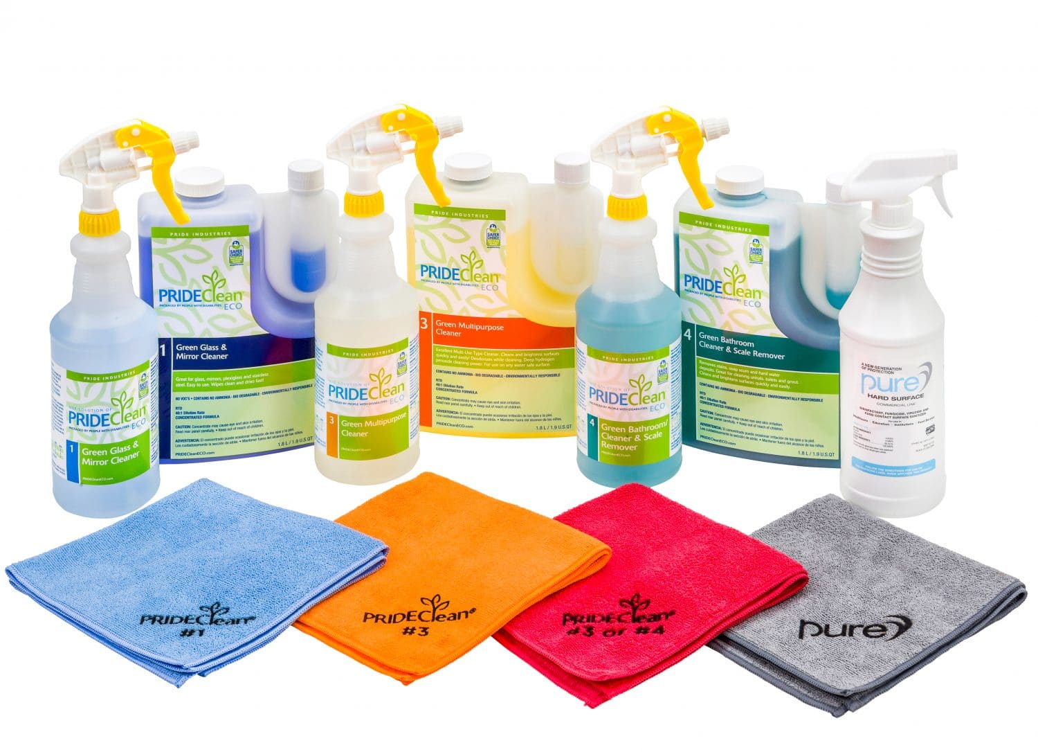 PRIDEClean® - Eco-friendly commercial & retail cleaning products
