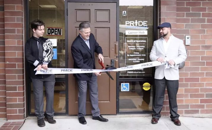 PRIDE Industries CEO Cuts the Ribbon on New Career Center